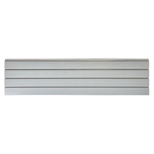 Slatwall PVC Panel Grey 2440mm