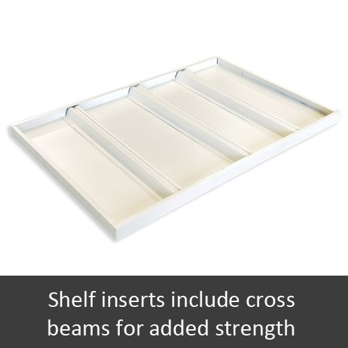 Long Span Shelving - Metal Shelf Insert for 600 x 1500